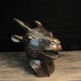 Vintage Copper Goat Head Statue Figurine Collection Huge - Etsy