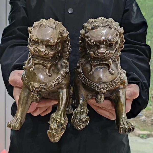 Chinese Lion Dogs - Etsy