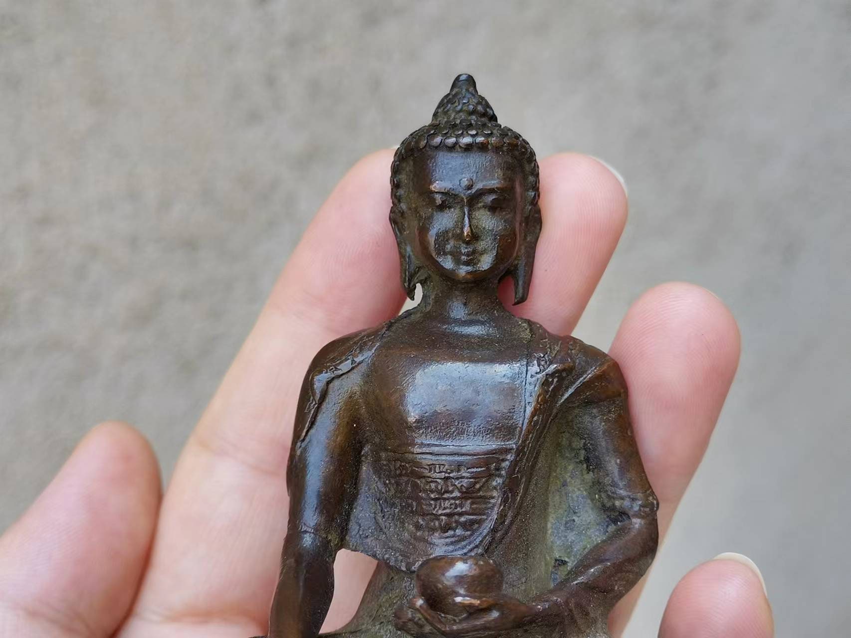 Tibet Buddha Statue, Copper Budha Idol Shakyamuni Fengshui Zen Buddhism ...