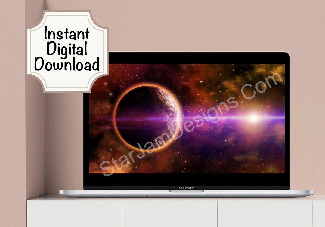 Desktop Wallpaper Screensaver, Original High Quality Digital Painting ...