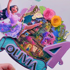Cake Topper Encanto Encanto Isabela Cake Topper Encanto - Etsy