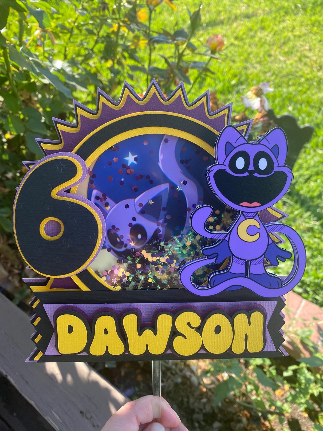 Cat/catnap/ Cake Topper/ Shaker Caketopper /smiling Critters - Etsy