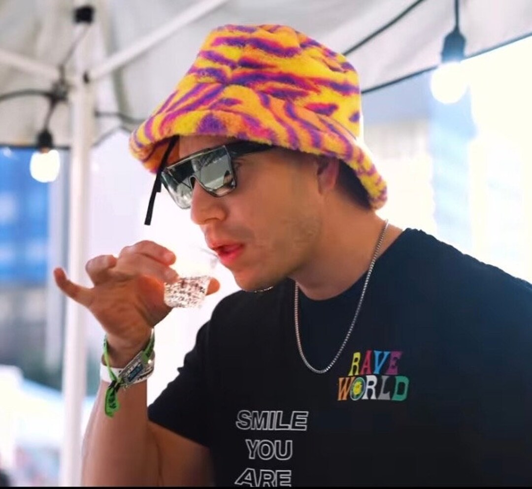 Fuzzy Rave Bucket Hat- Dad Hat, Riddim Dad Hat. Rave Cap, EDM Unisex ...