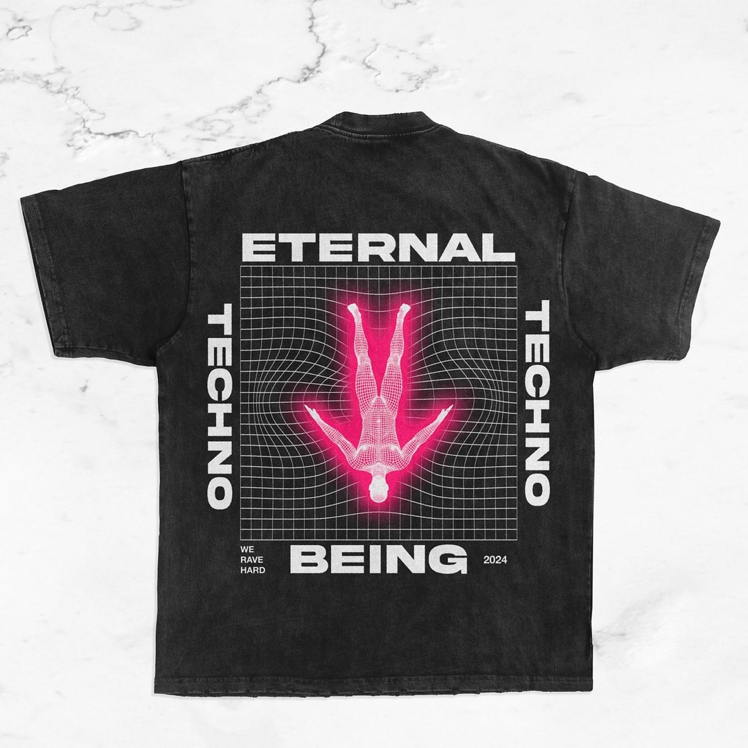 Eternal Being T-shirt - Music Festival T-shirt, Rave Shirt for Men, EDM ...
