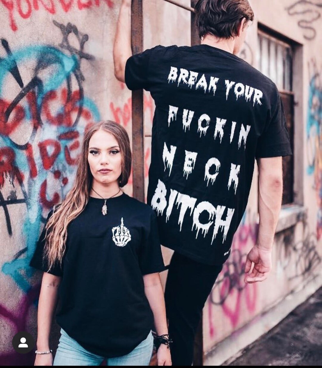 Break Your Neck T-shirt - Rave T-shirt, Music Festival T-shirt, Rave ...