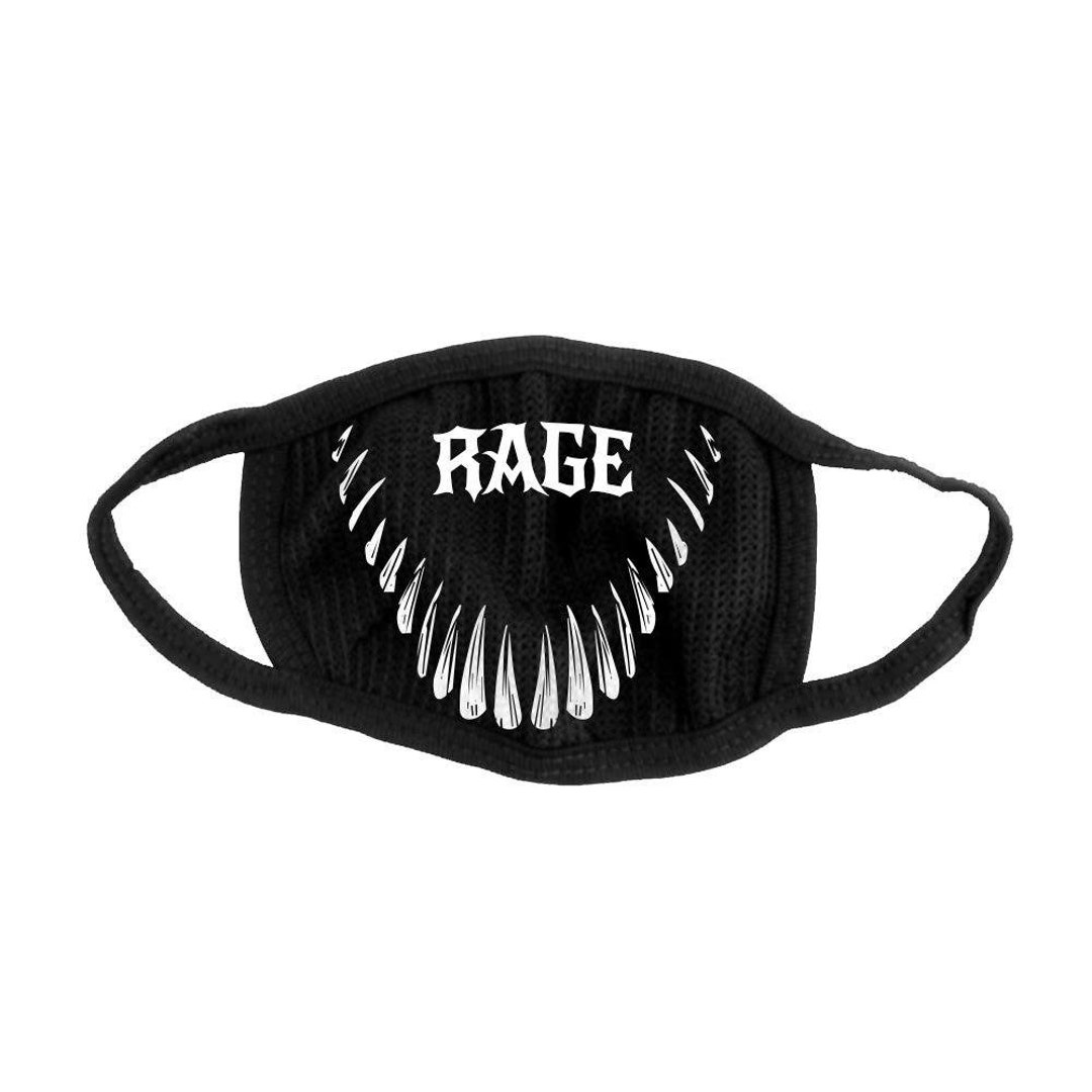 Rage Face Mask - Rave Mask, Festival Face Mask, EDM Face Mask, Riddim ...