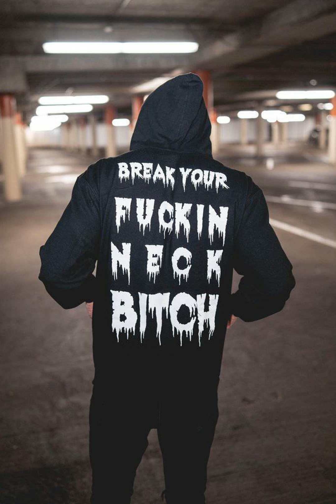 Break You Neck Rave Hoodie - Rave Hoodie, Music Festival Pullover ...