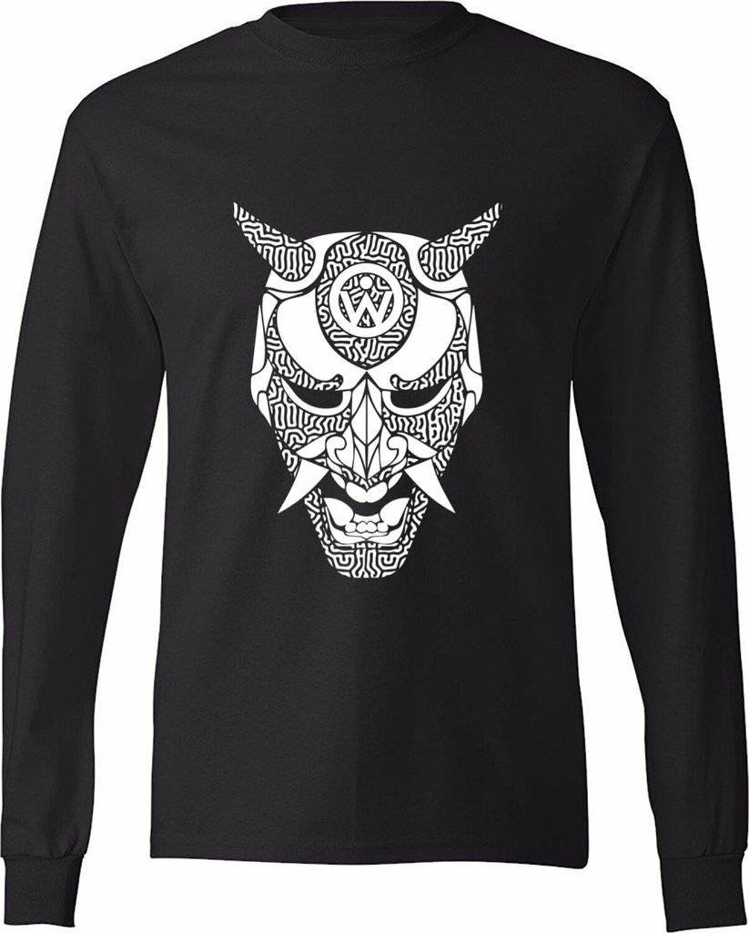 Rave Samurai Long Sleeve T Shirt - Rave T-shirt, Music Festival T-shirt ...