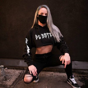 Dubstep Crop Top Hoodie - Etsy