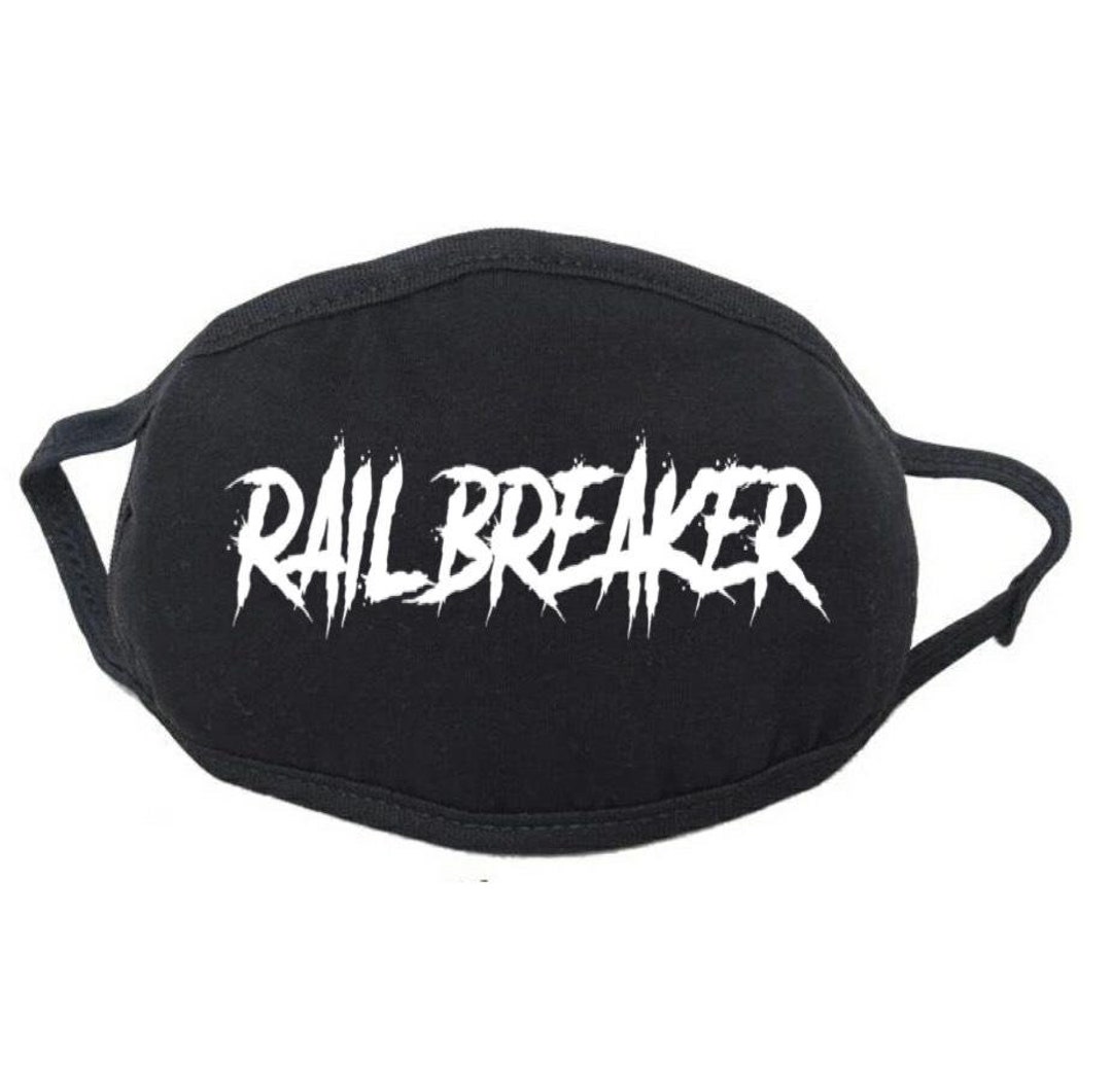 Rail Breaker Face Mask- Rave Mask, Festival Face Mask, EDM Face Mask ...