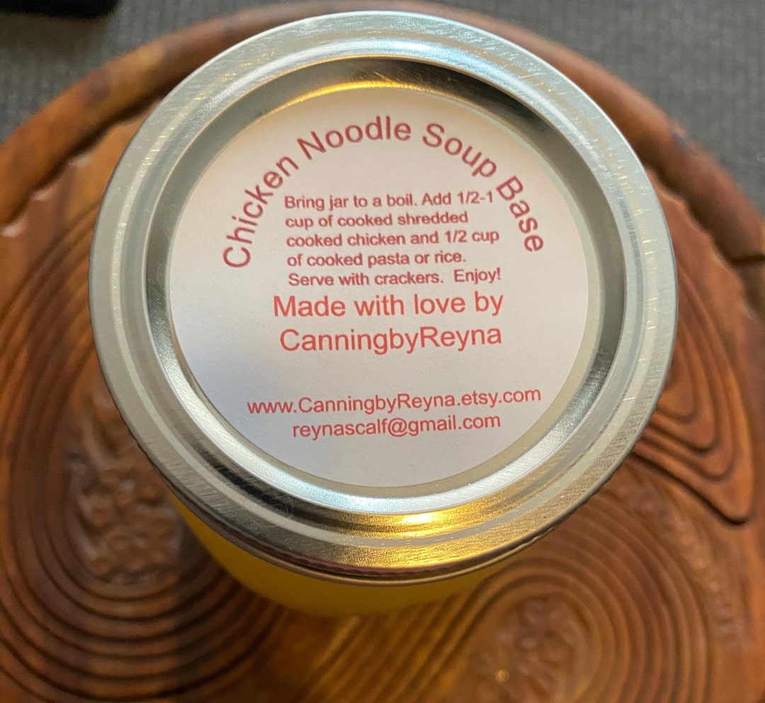NEW Chicken Noodle Soup Base - Homemade! Add Your Cooked Shredded ...