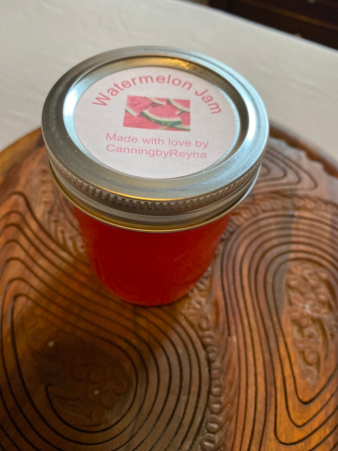 Watermelon Jam - Homemade! Made With Fresh Watermelons. Great on ...