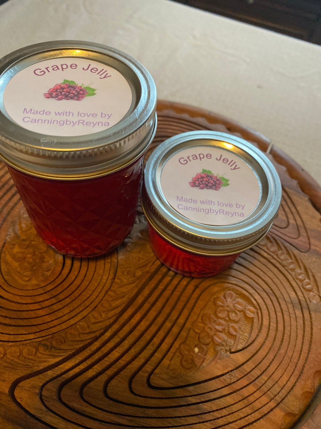 Grape Jelly - Homemade! Made With Fresh Concord Grape Juice! Great on ...