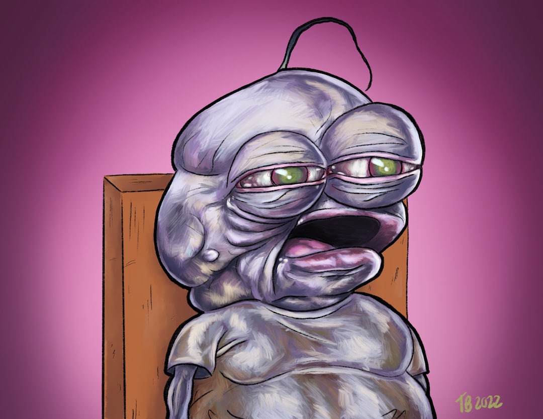 Sad Pim | Smiling Friends | Cartoon Print | Adult Swim - Etsy