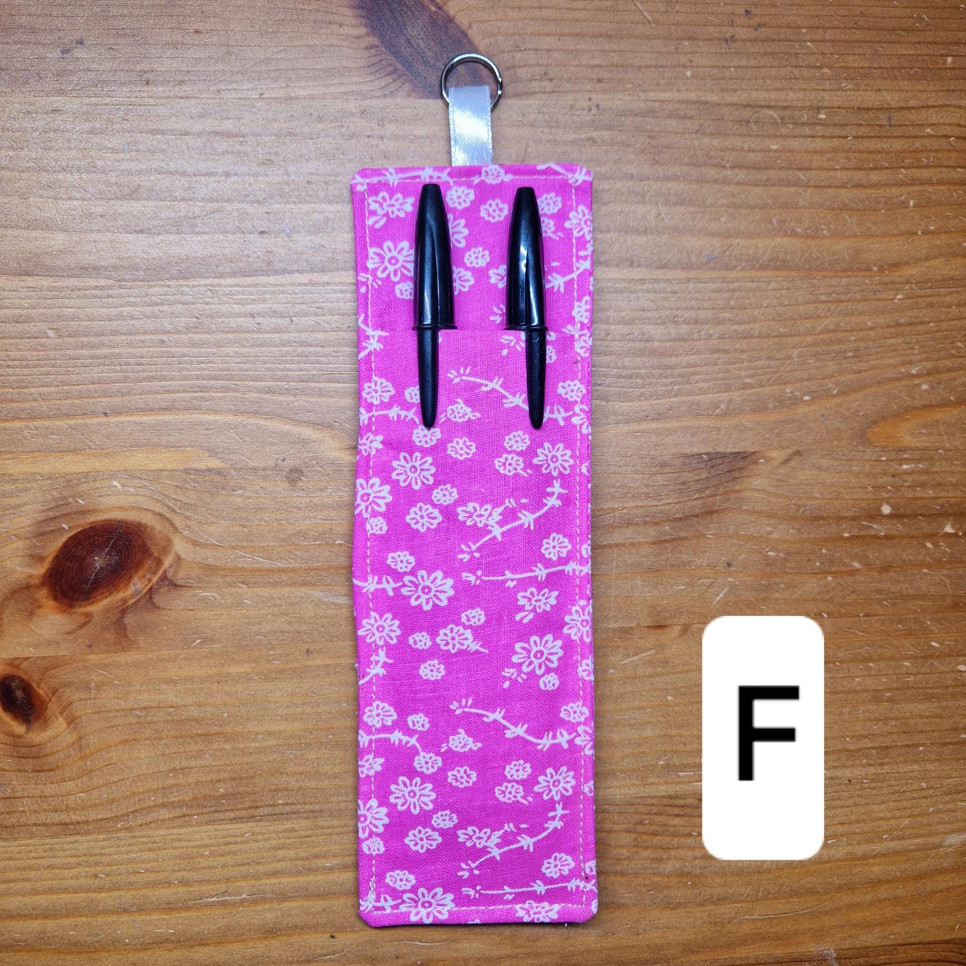Handmade Fabric Pen Holder for Lanyard or Badge for Teacher / Office ...
