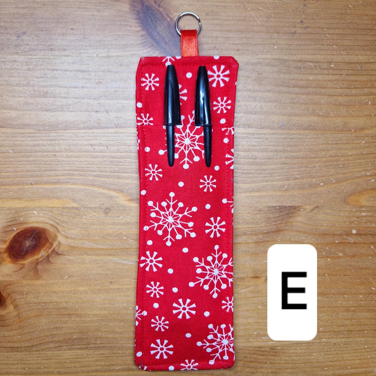 Handmade Fabric Pen Holder for Lanyard or Badge for Teacher / Office ...