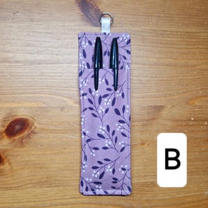 Handmade Fabric Pen Holder for Lanyard or Badge for Teacher / Office ...