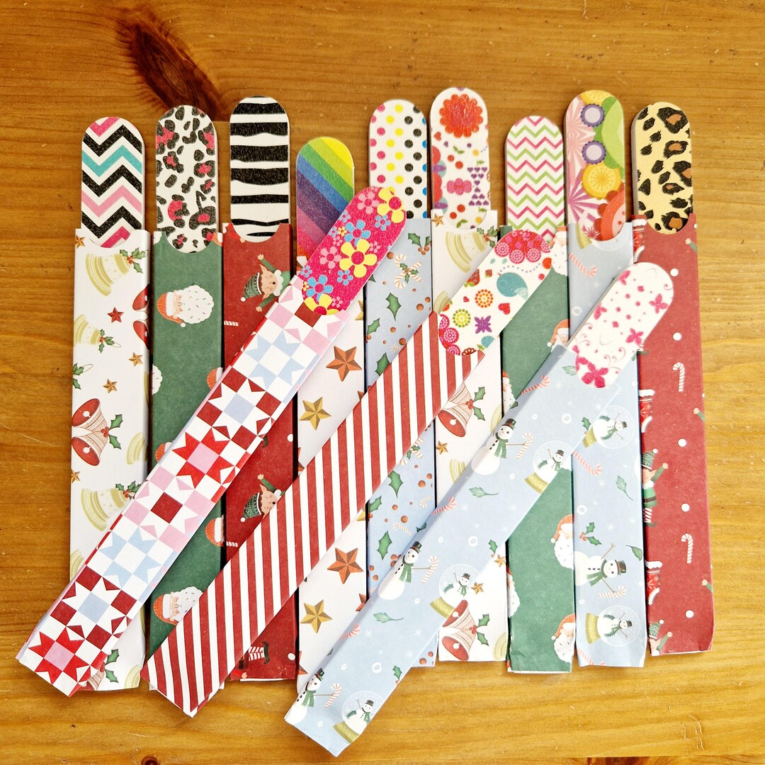 Nail File and Festive Box for Xmas Stocking Filler and Secret Santa ...