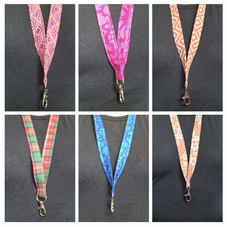 Fabric Lanyard | Neck Strap | ID Card Holder | Office Work Accessories ...