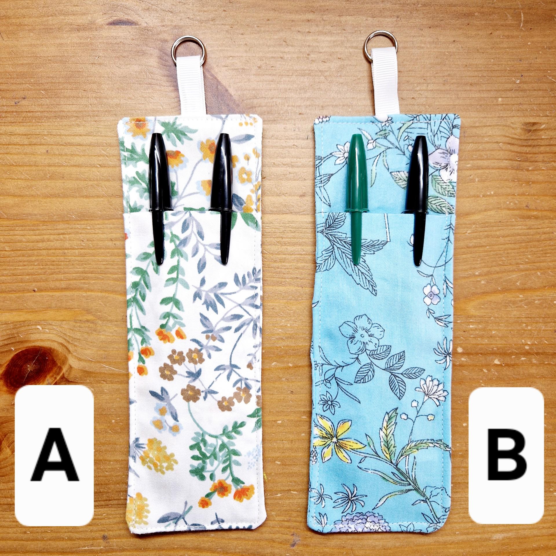 Handmade Fabric Pen Holder for Lanyard or Badge for Teacher / Office ...