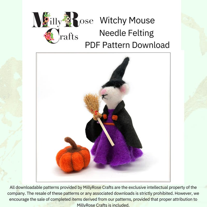 Needle Felted Witch - Etsy