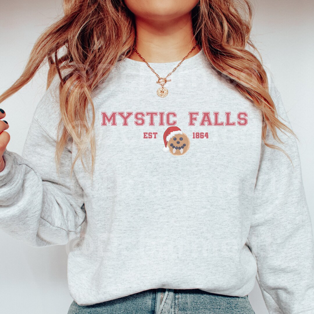 TVD Xmas Hoodie Tvd Merch Tvd Gift Mystic Falls Shirt - Etsy