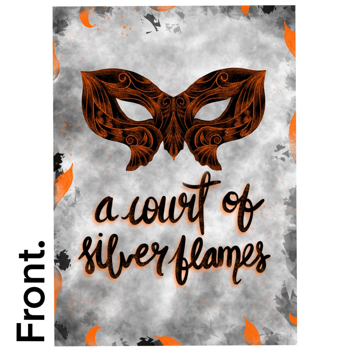 A Court of Silver Flames Book Sleeve With Zipper | ACOSF | ACOTAR ...