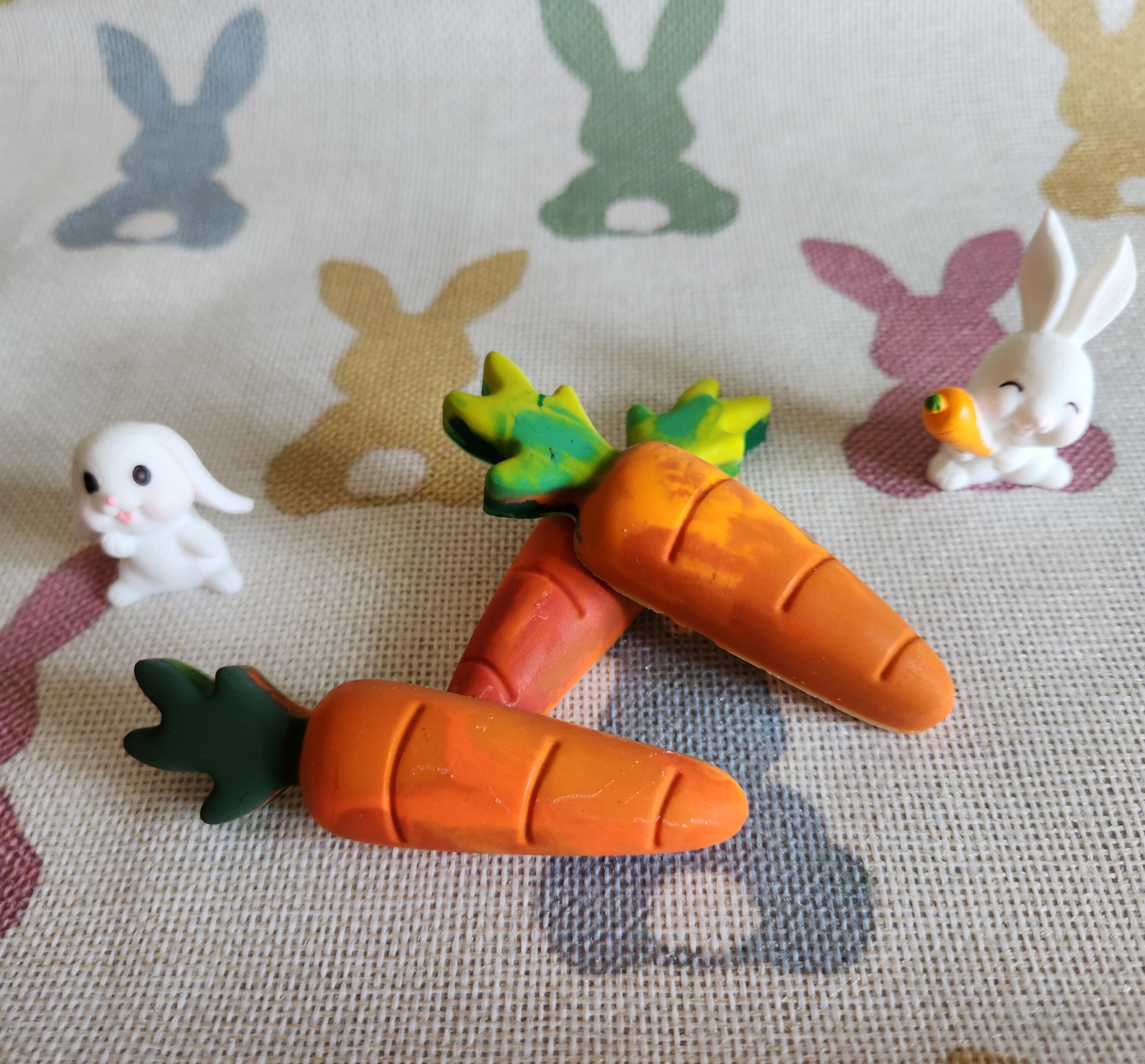 Ready to Ship-carrot Crayons: Vibrant Fun for Kids Unique Easter Basket ...