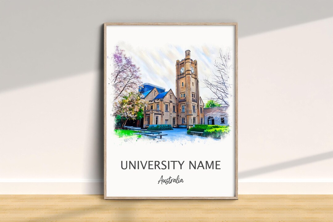 University of Melbourne Print, University Poster, Graduation Wall Art ...