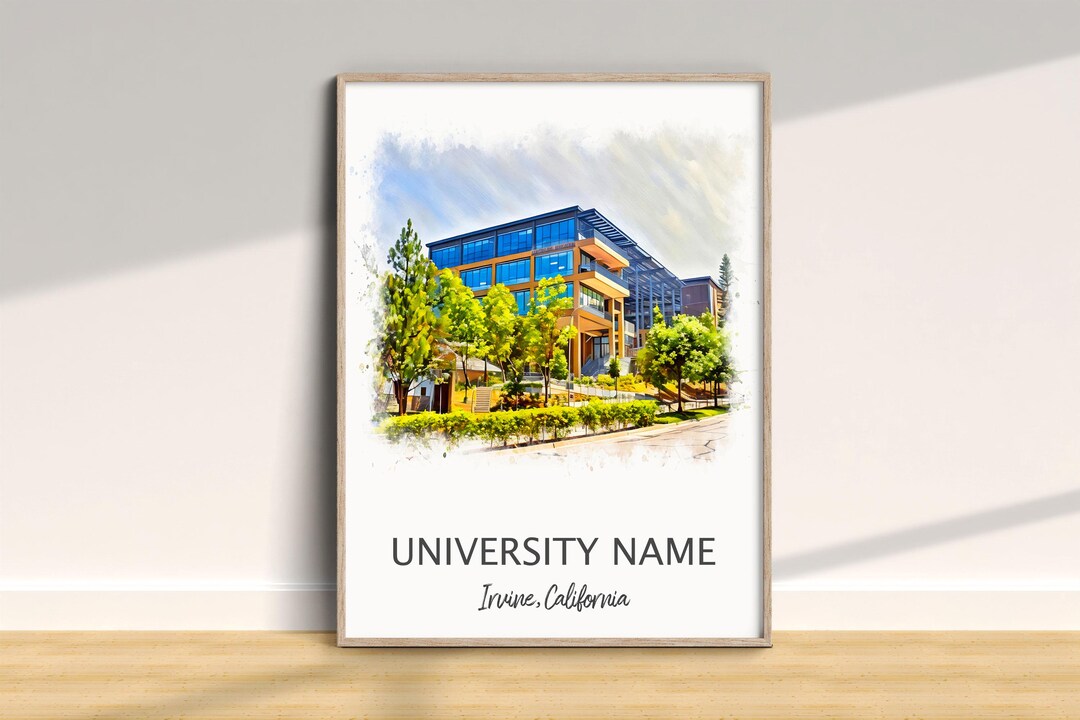 University of California, Irvine Print, University Poster, Graduation ...