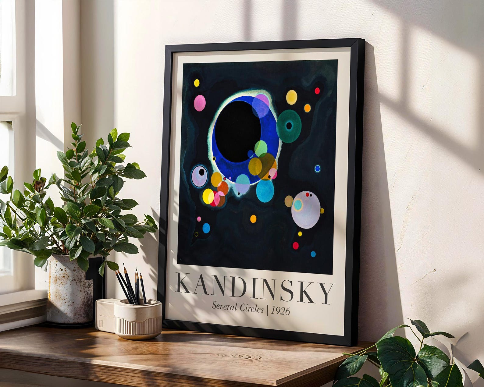 Wassily Kandinsky Several Circles Print, Kandinsky Poster, Kandinsky ...