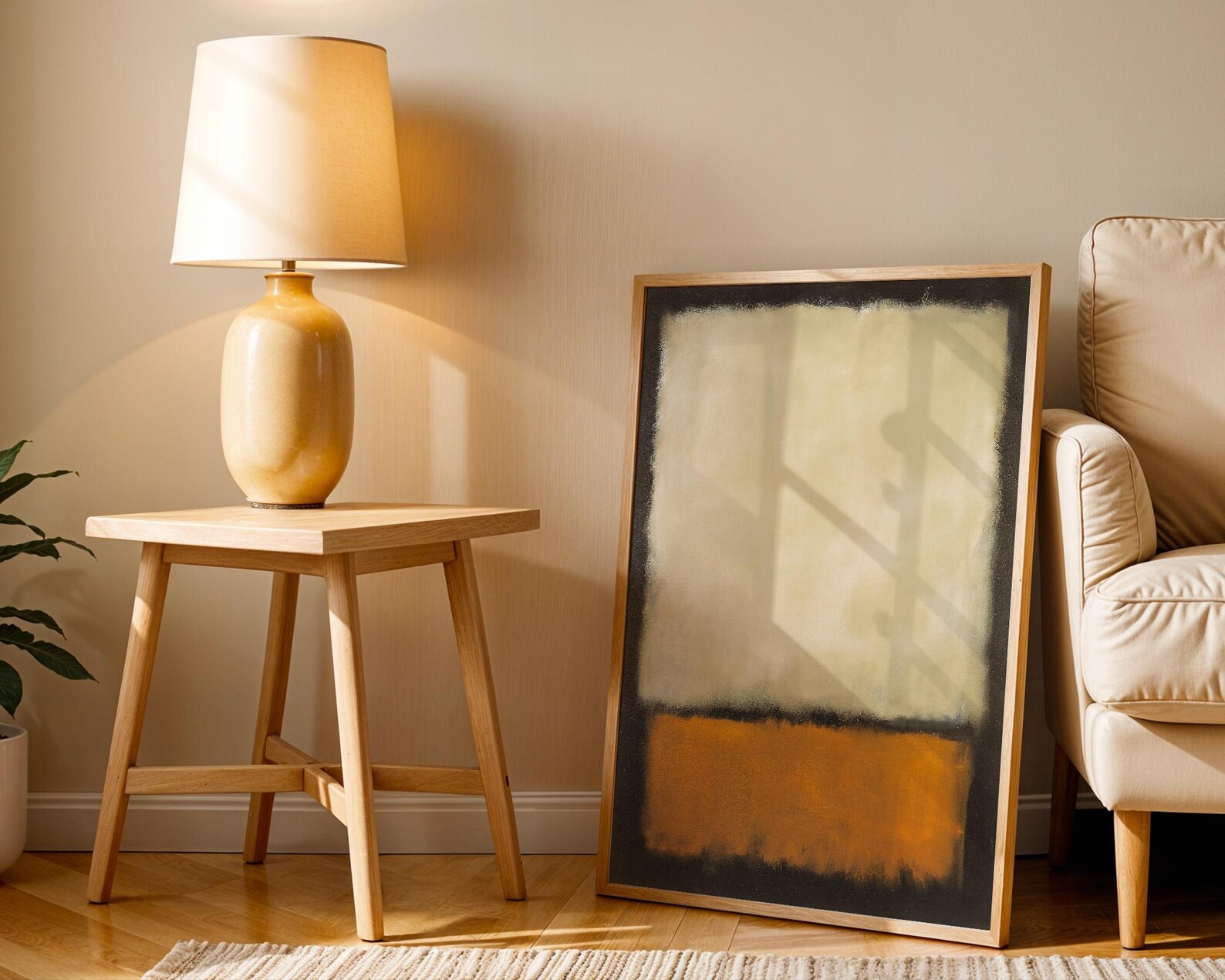 Mark Rothko Brown and Gray Wall Art, Vintage Poster, Rothko Print ...