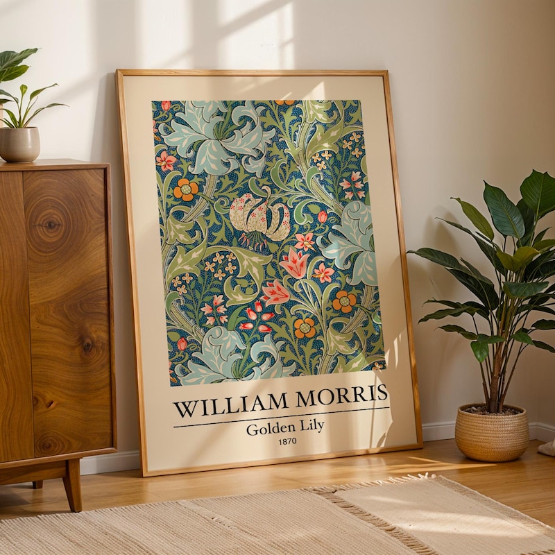 William Morris Poster - Etsy