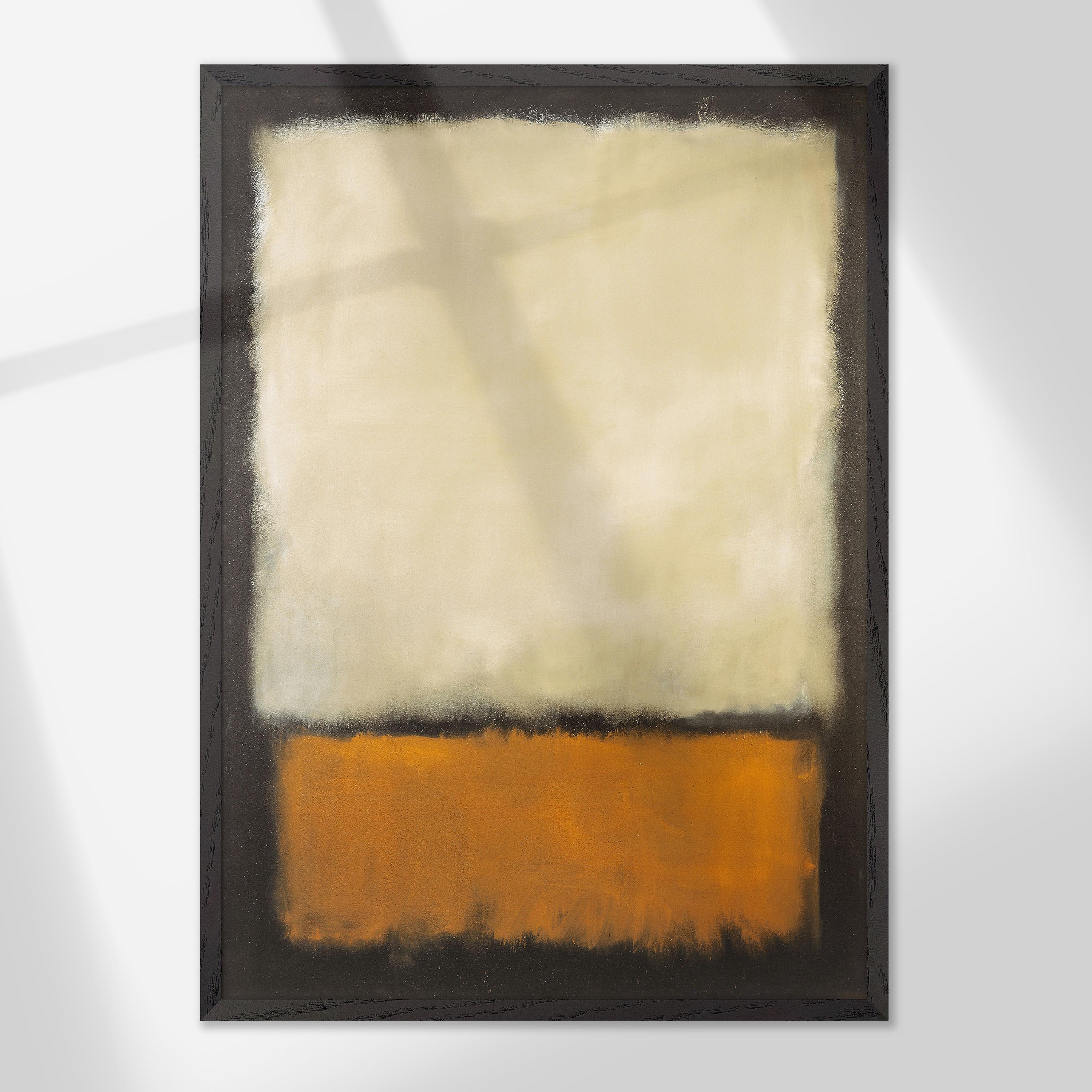 Mark Rothko Brown and Gray Wall Art, Vintage Poster, Rothko Print ...