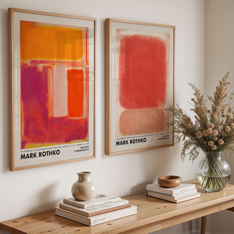 Large Mark Rothko Print - Etsy UK