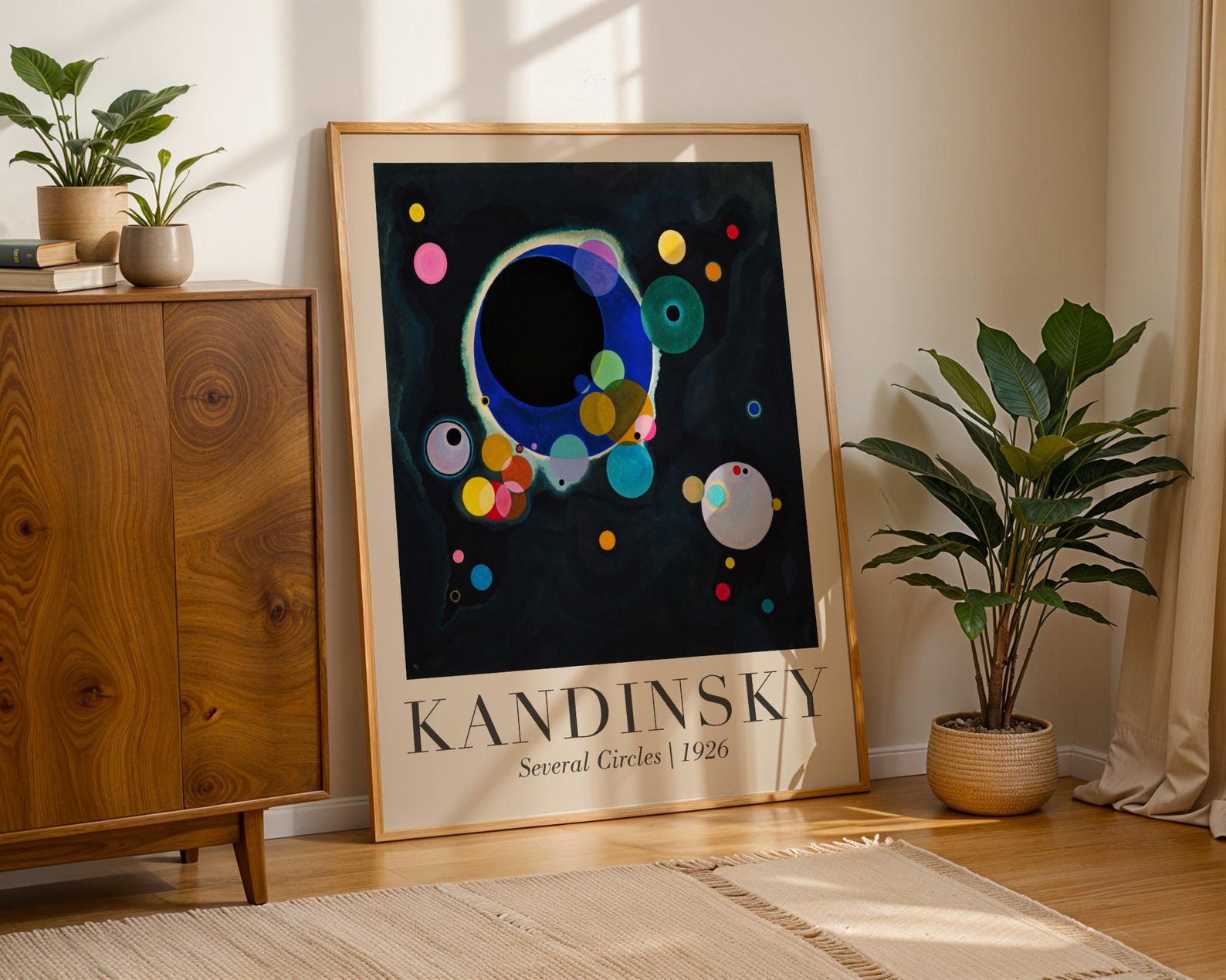 Wassily Kandinsky Several Circles Print, Kandinsky Poster, Kandinsky ...