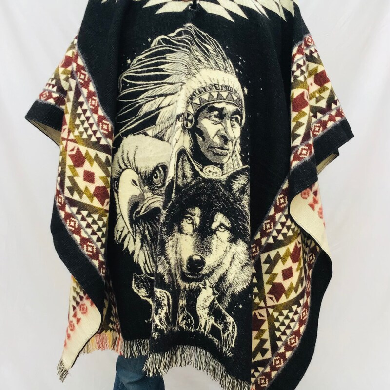Native American Poncho - Etsy