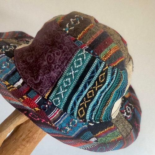 Unisex Hemp Cotton wire Rim Festival Summer-hippie Hat - Etsy