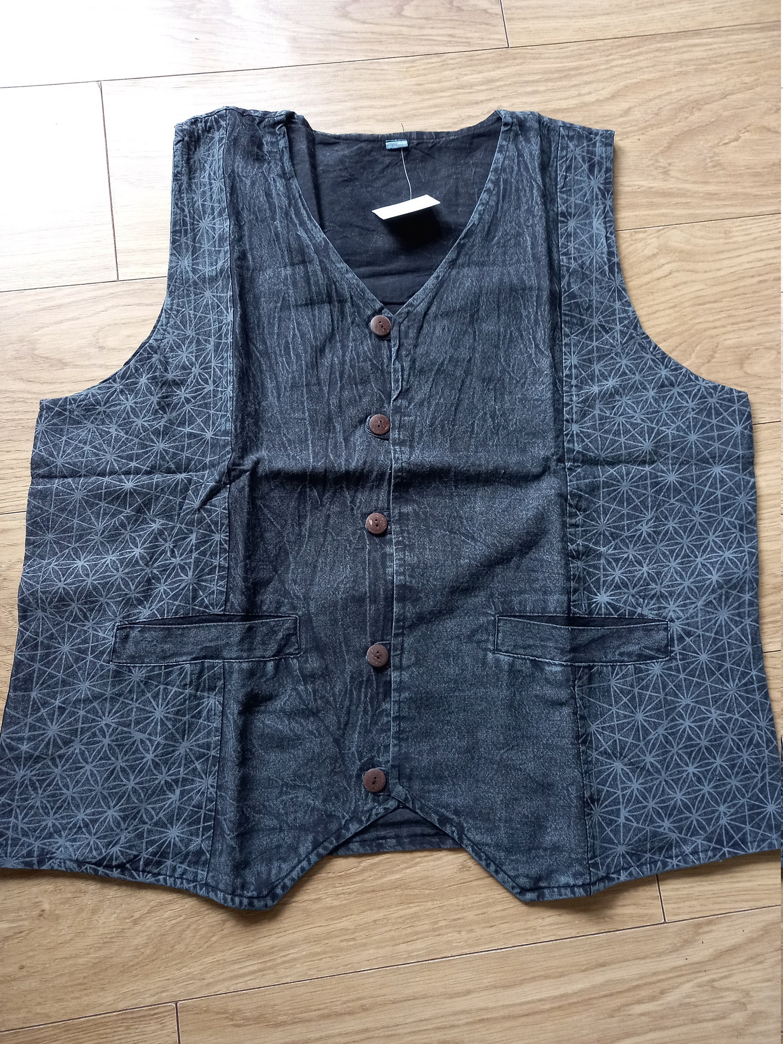 Colourful Men's Waistcoat 100% Organic Himalayan Cotton - Etsy