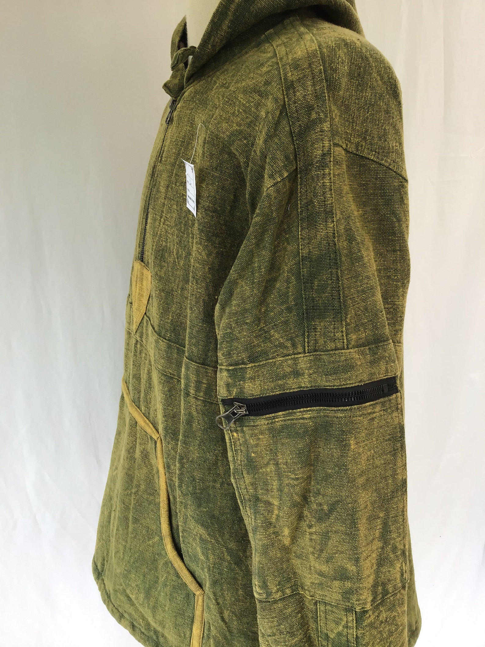 Big Sizes Fleece Lined Smock Style heavy Cotton Stone Wash - Etsy UK