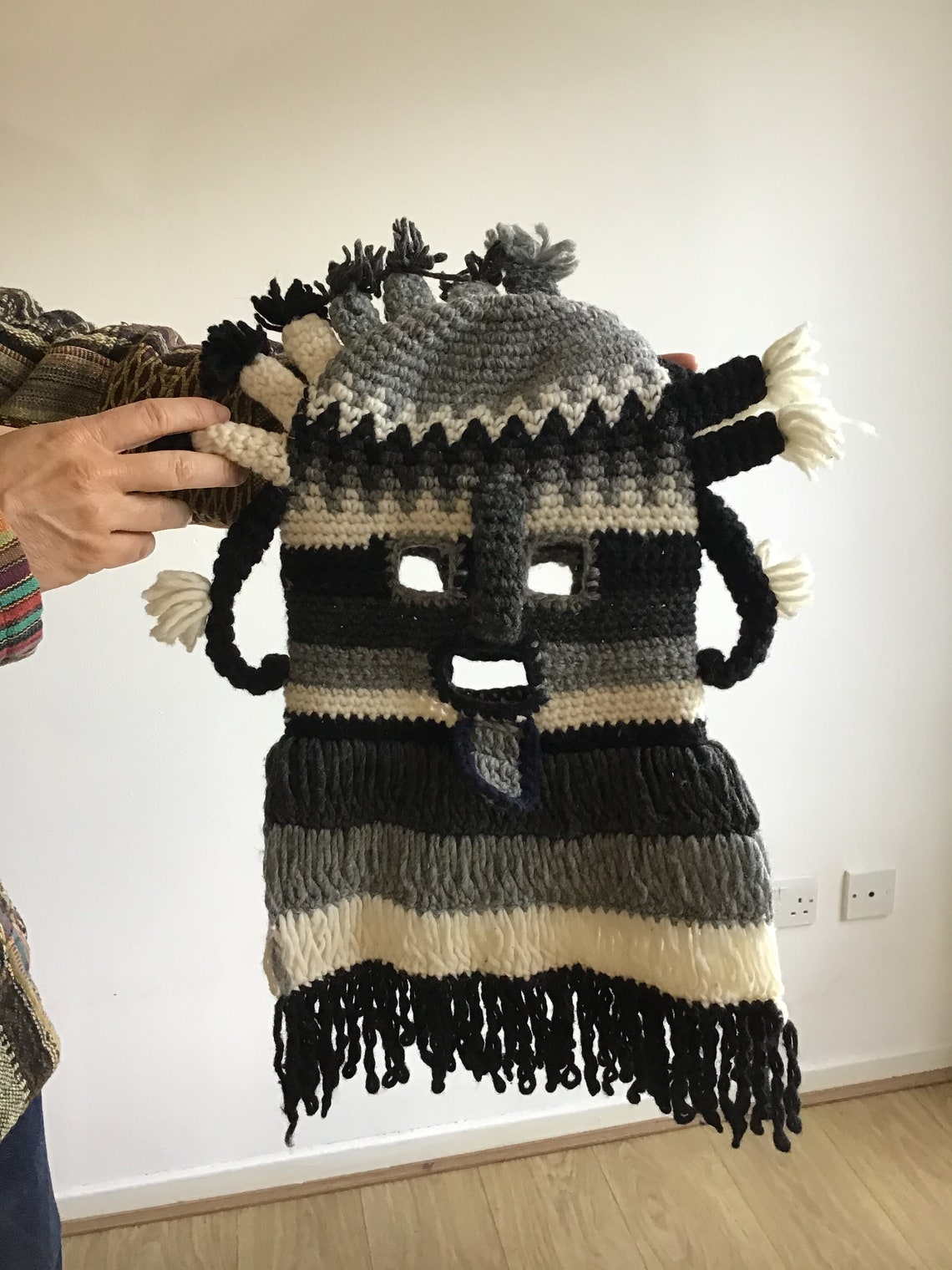 Face Mask100% WoolOriginal from South America Hand crafted | Etsy