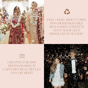 Biodegradable Wedding Confetti Kit | Translucent Envelopes With ...