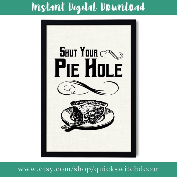 The Pie Hole - Etsy