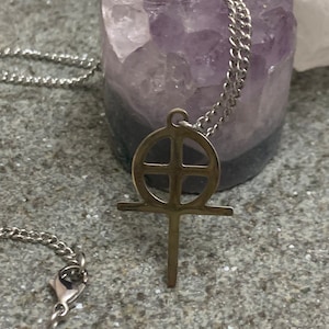 Gnostic Cross Necklace,pendant, Gnosticism Jewelry, Gnostic Talisman ...