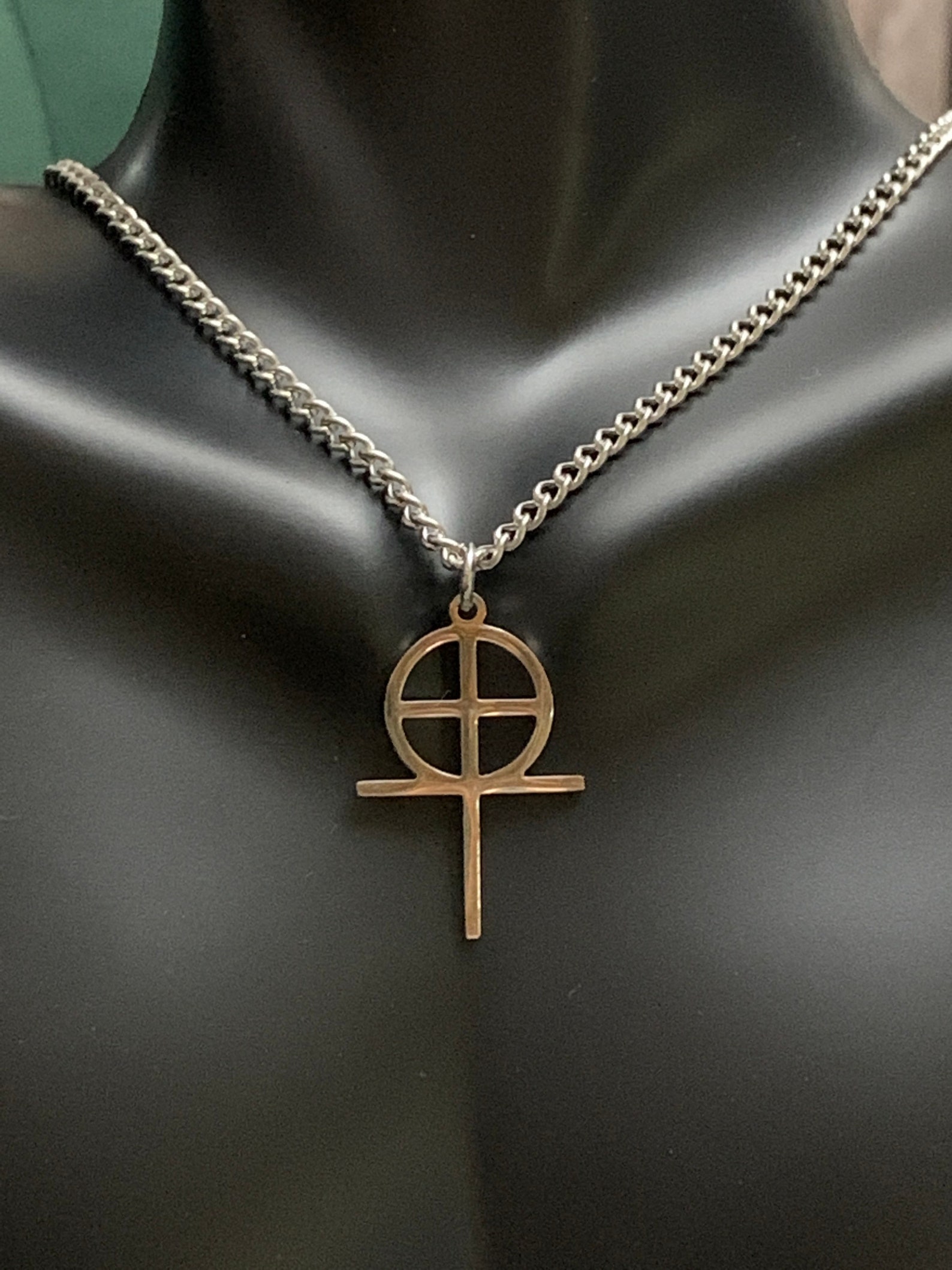 Gnostic Cross Necklace Gnostic Pendant Gnosticism Jewelry - Etsy