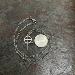 Gnostic Cross Necklace, Gnostic Pendant, Gnosticism Jewelry Talisman ...