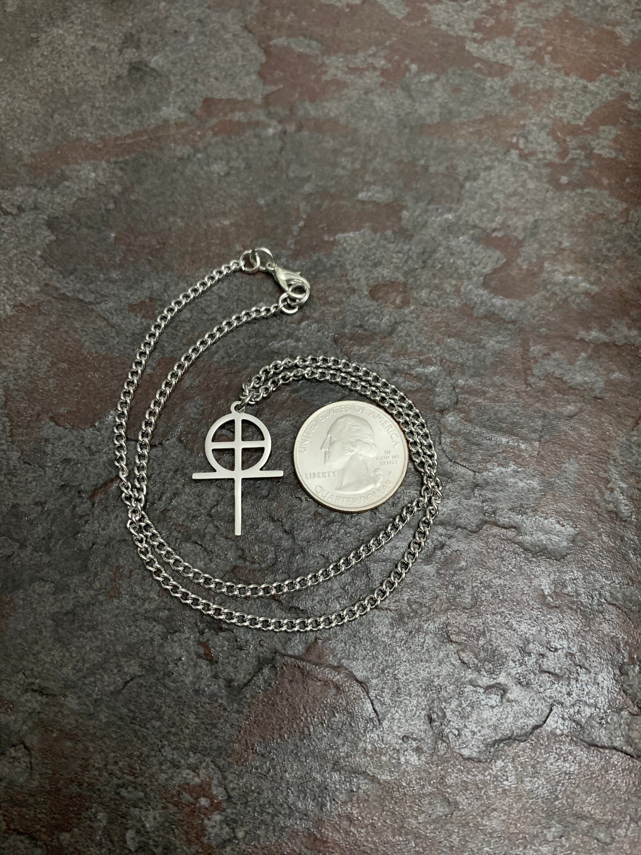 Gnostic Cross Necklace Gnostic Pendant Gnosticism Jewelry - Etsy.de