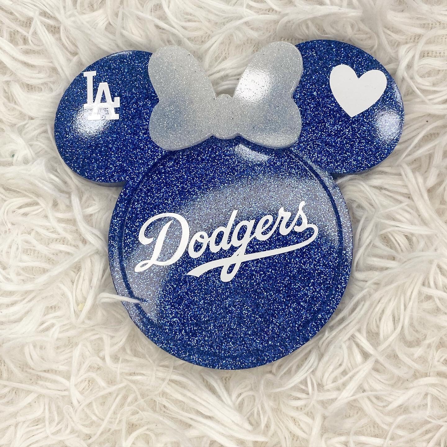 Mickey Mouse Minnie Mouse Head Coaster - Etsy