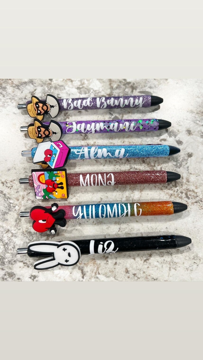 Bad Bunny Pens - Etsy