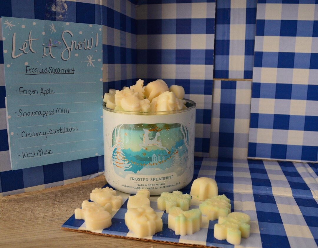 Bath and Body Works Frosted Spearmint Wax Melts - Etsy